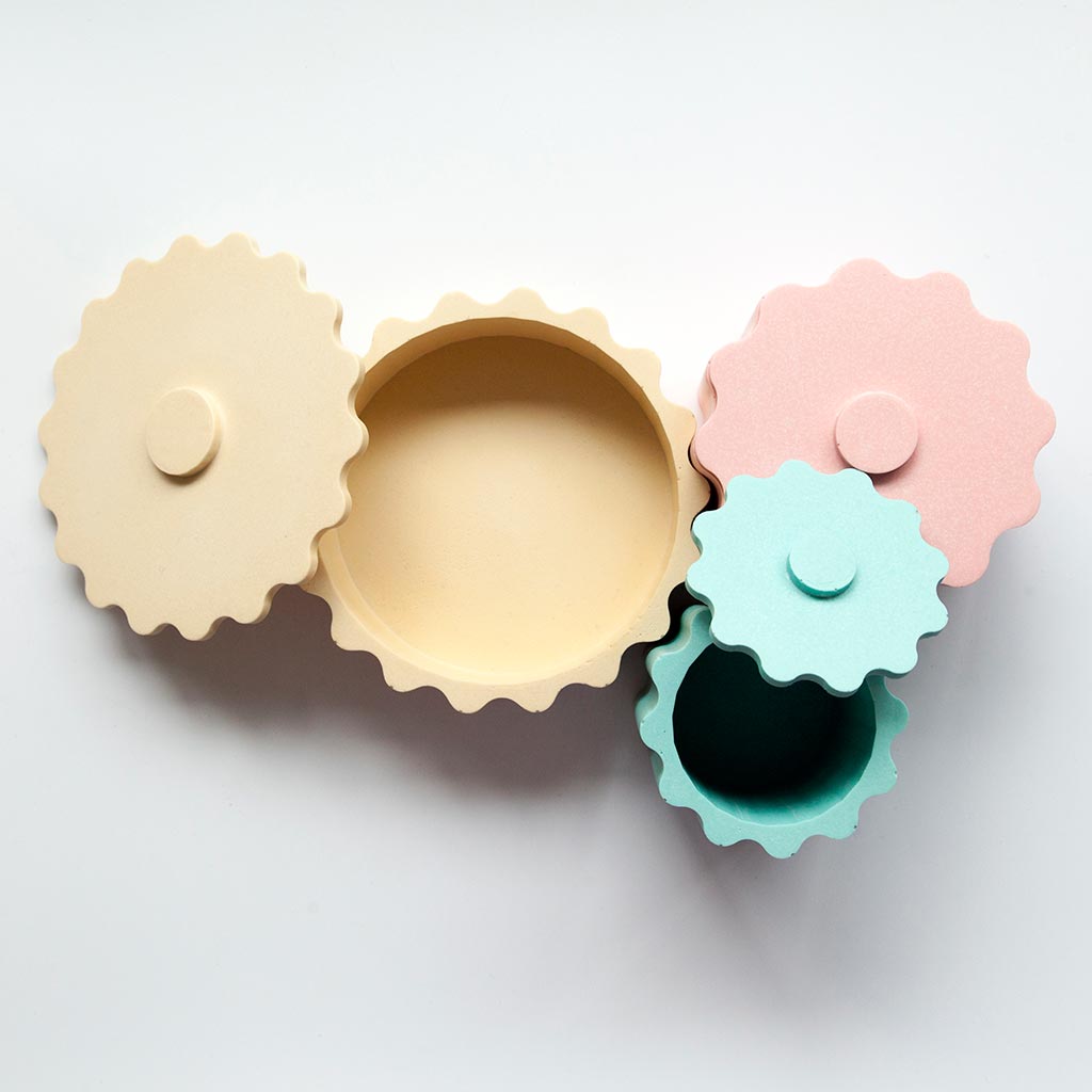 Flora Boxes - Pastel – FormaDesignStudio